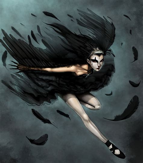 Black Swan - Digital paintings, Illustrations, MoviesCoolvibe – Digital Art