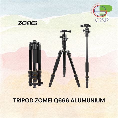 Tripod Zomei Q666 Alumunium