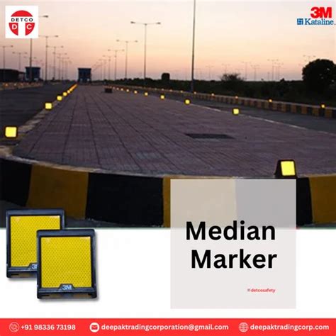 Road Median Marker For Traffic Safety At ₹ 160 Piece In Vasai Id 22245658762