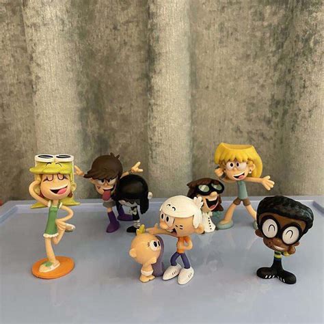 Nickelodeon Loud House Lisa Lincoln Leni Clyde Figure