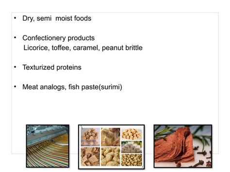 Extrusion Cooking Extruder Types Of Extruder Rkpptx Desserts And Baking Food And Drink