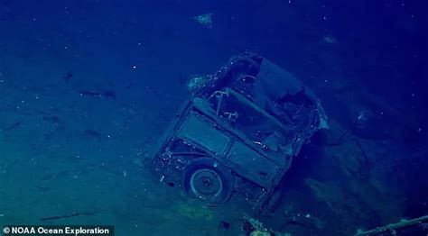 Mysterious Vehicle Found In Sunken Wwii Aircraft Carrier