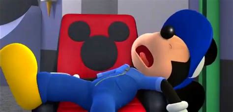 Mickey Mouse Sleeping In The Biggest Heist Ever Mickey Mickey Mouse