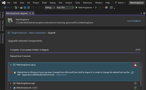 Upgrade A NET Framework WinForms App To NET Windows Forms Microsoft Learn