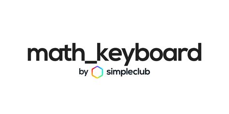 Github Simpleclubmathkeyboard Math Expression Editing Using An On Screen Software Keyboard