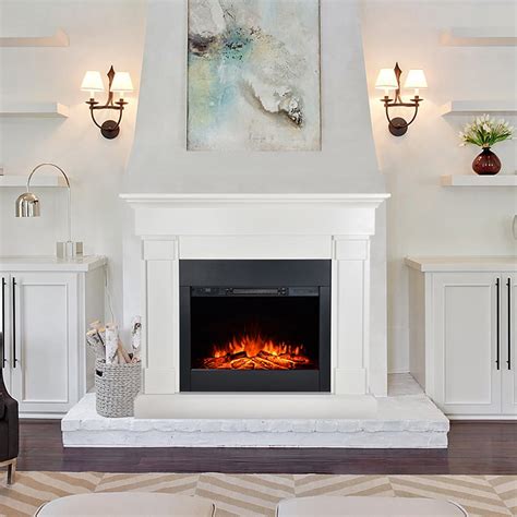 White Fireplace Mantel Kits Mriya Net