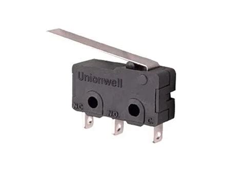 Miniature Micro Switch SPDT Long Straight Lever Guangzhou Unionwell Sensing Control