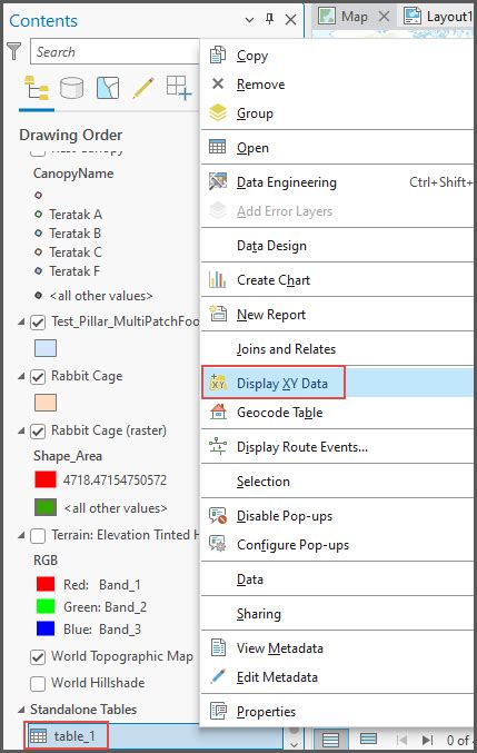 FAQ Is It Possible To Convert Or Publish A Hosted Table With XY Data