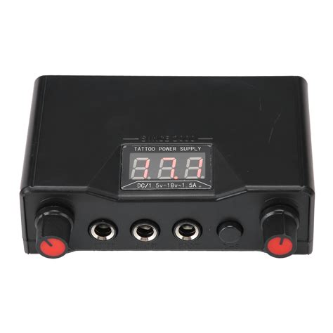 3 Hole Tattoo Power Supply Mini Lcd Liner Shader Tattoo Machine Power