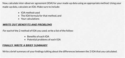Solved INTERVAL RECORDING IOA For Partial Interval Chegg