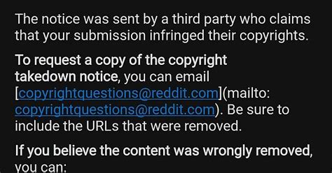 Copyright Message Album On Imgur