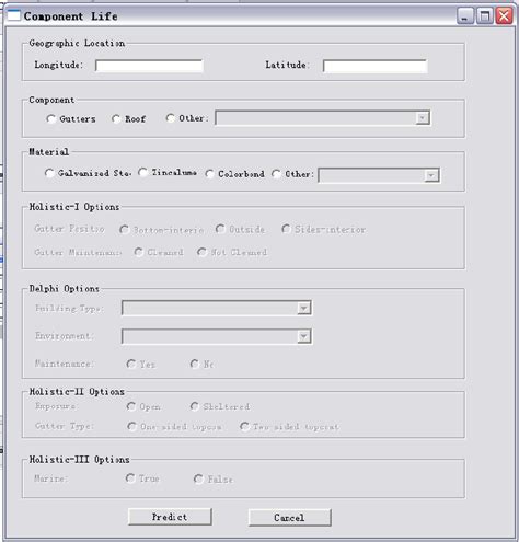 User Interface Of The Interactive Predictive Data Mining System