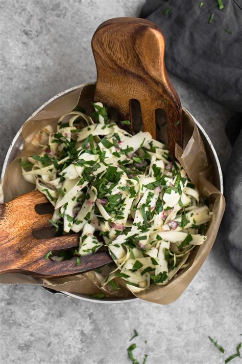 Shaved Parsnip Salad With Parsley Naturally Ella
