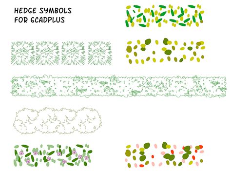 Hedge Symbols Gcadplus
