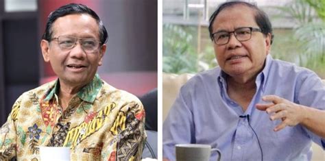 Mahfud MD Sahabat Baik Saya DR RIZAL RAMLI Telah Wafat Saya Ikut