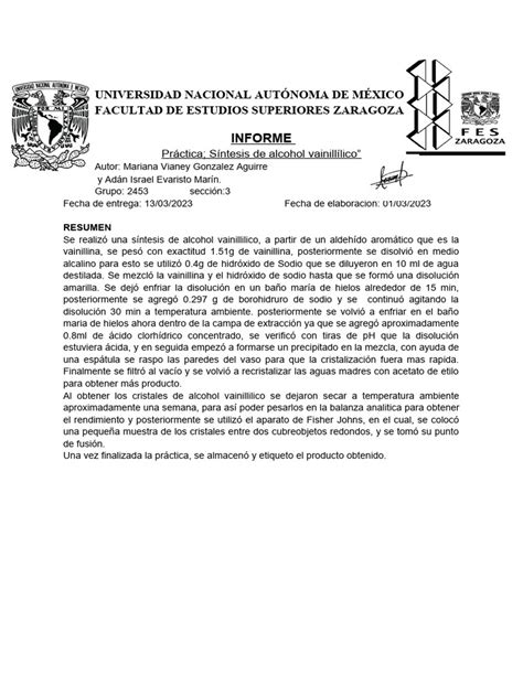Reporte 1 Sintesis Pdf