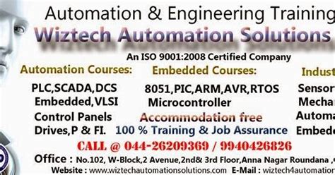 Best Training Institute In Chennai Plc Training In Chennai Scada