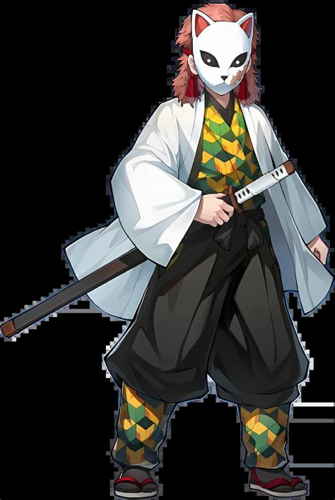 锖兔「面具」 花瓣网