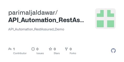 GitHub Parimaljaldawar API Automation RestAssured Demo API Automation RestAssured Demo