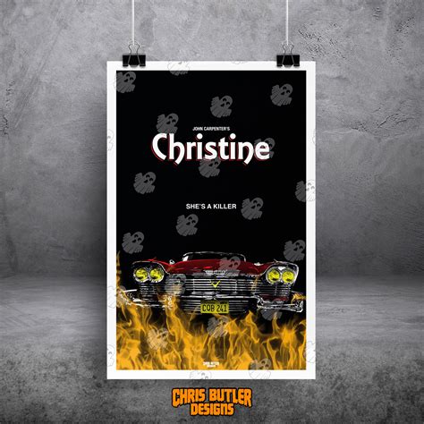 Christine 11x17 Movie Poster Etsy