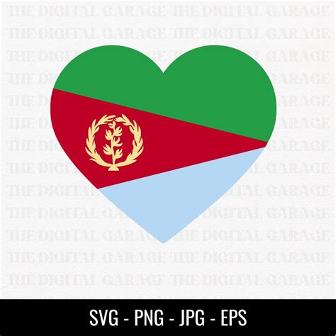 Eritrea Flag Svg Png Love Eritrea Eritrea Svg Eritrea Clipart