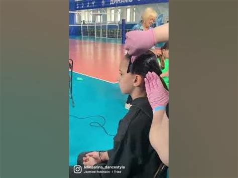 Прическа для бальных танцев (процесс создания) / классический зализ ...