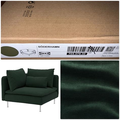 Soderhamn SÖderhamn Cover For Corner Section Tallmyra Dark Green 705