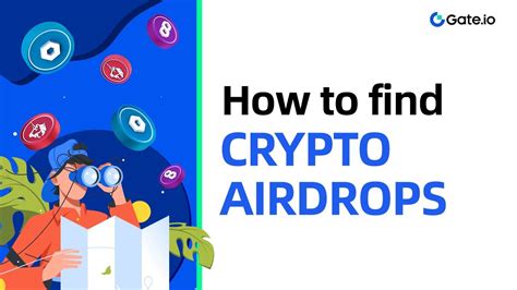 How To Find Crypto Airdrops Gate Io Youtube