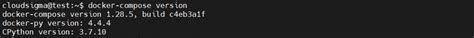 Docker Compose On Ubuntu Cloudsigma