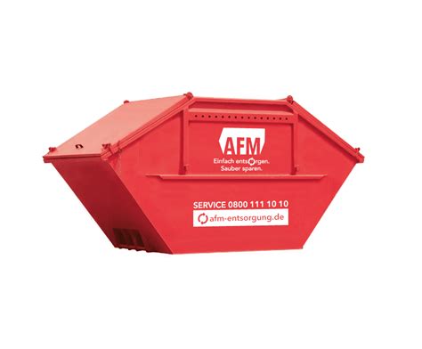 Absetzcontainer Mit Deckel 10cbm Afm Entsorgung