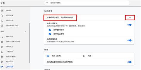 谷歌双核浏览器如何设置视频小窗口播放按钮 360新知