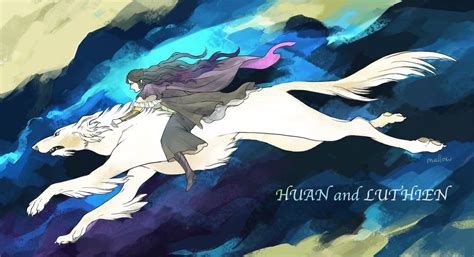 Huan And Lúthien Tolkien Elves Tolkien Books Jrr Tolkien Valinor