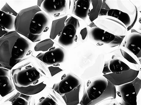 Heads In Cells Clone Face Facescape Photo Background And Picture For