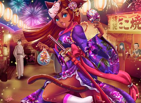 Hinata In Kimono By Darkraart On Newgrounds