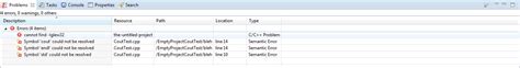 Eclipse Community Forums C C IDE CDT Eclipse C Symbol Std Could Not Be Resolved