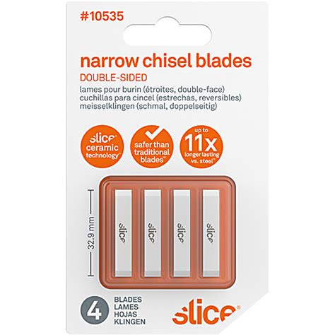 Chisel Blades Narrow