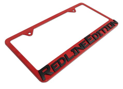 Personalized Metal License Plate Frame Elektroplate
