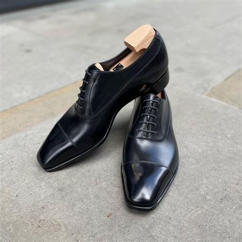 Black Calf Leather Oxford Lace Up Formal Dress Shoes On Storenvy