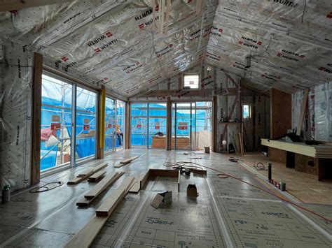 田園都市建築家の会 気密測定に立ち会いました