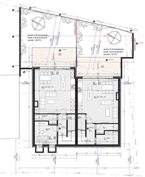 Terrain à Bâtir Avec Projet Autorisé Pour 4 Appartements Duplex Dondelange Sorce David