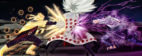 Madara Uchiha Vs Sasuke