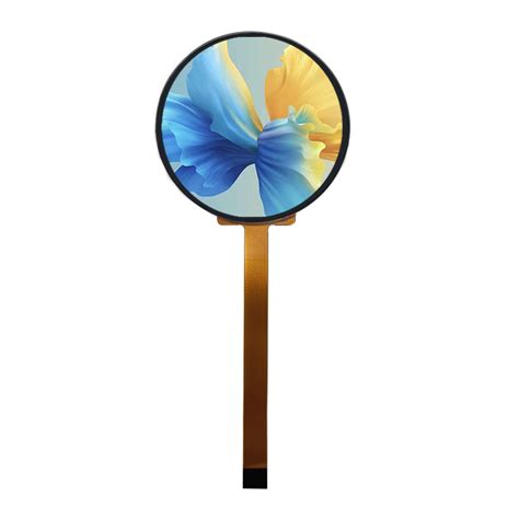 154″ Circular Display Hys Display Tft Lcd Module Custom Tft Lcd