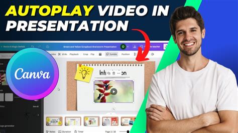 How To Autoplay Video In Canva Presentation Step By Step Guide Youtube