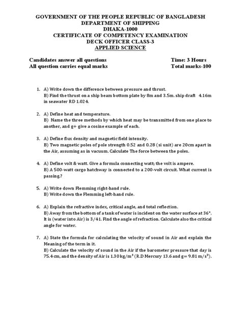 Physics Question Set 082544 Pdf Viscosity Gases