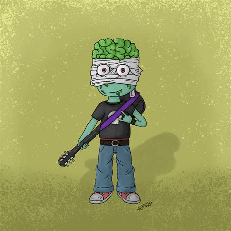 Zombie Mummy By Namtab Draws On Newgrounds