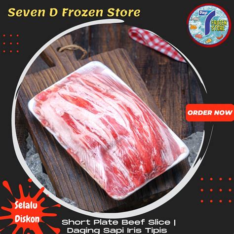 Jual Short Plate Beef Slice Daging Sapi Iris Tipis Beku Frozen Import Shopee Indonesia