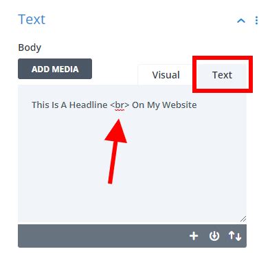 How To Make A Responsive Line Break In Divi Text At A Specific Word Or Screen Size Tutorial By