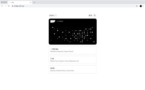 Build Out The Star Ops View Issue Urbit Bridge Github