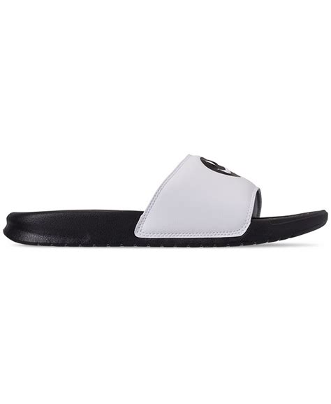 Nike Mens Benassi Jdi Print Slide Sandals From Finish Line Macys
