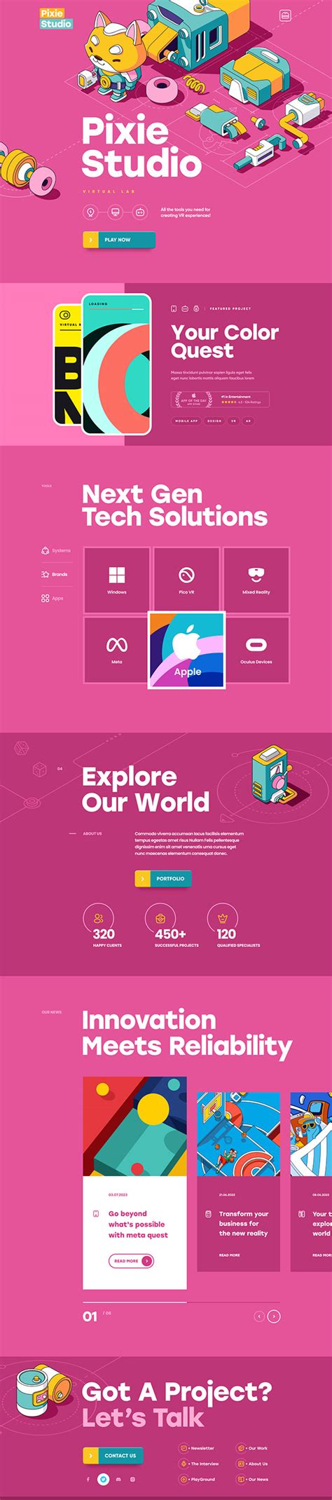 Website And Grids Making Of Various Works On Behance